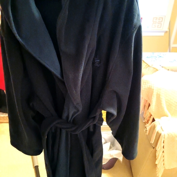 Club Room | Other | Mens Navy Blue Club Room Robe With Hood | Poshmark